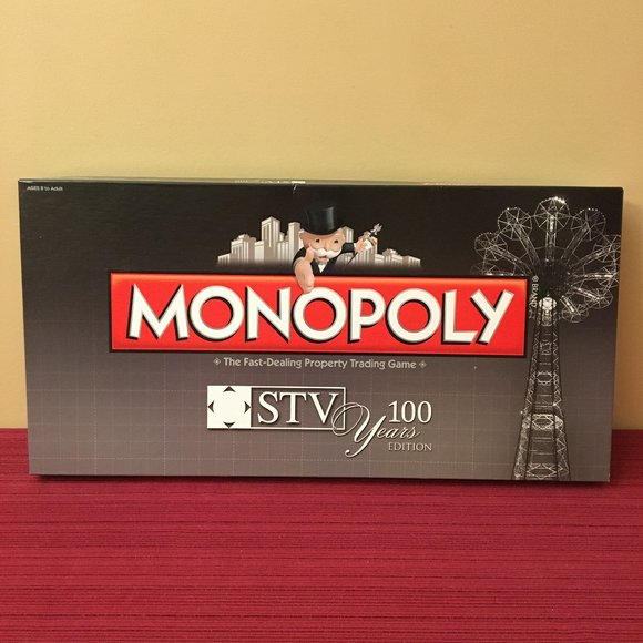 Games | Stv Architecture 10th Anniversary Monopoly Board Game Inside ...